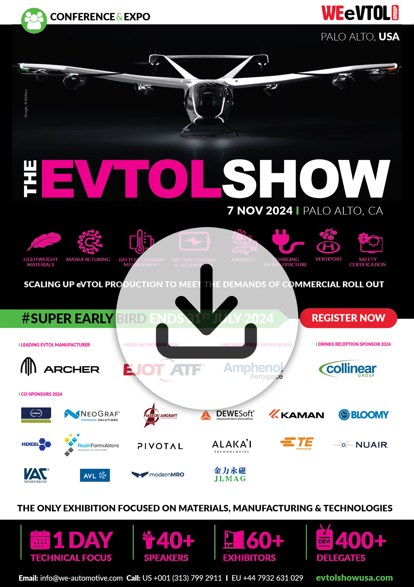 The eVTol Show | Conference & Expo | Electric Aircraft Production